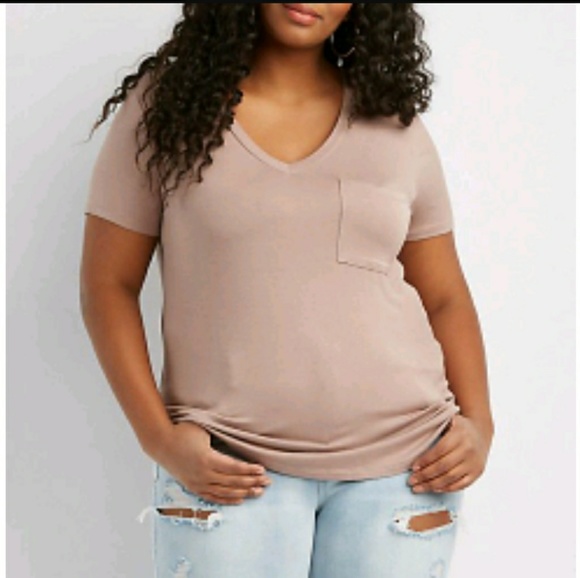Charlotte Russe | Tops | Soft Boyfriend Tshirt | Poshmark